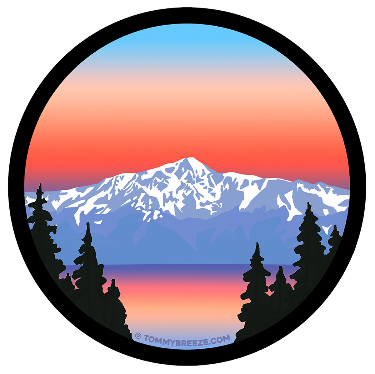Elevation Sticker – Tommy Breeze